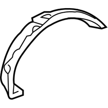 61631-21040 Genuine Toyota Panel, Quarter Wheel House, Outer RH