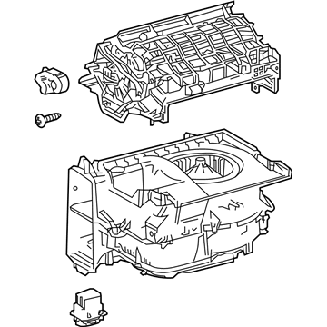 87130-F4030 Genuine Toyota Blower Assembly