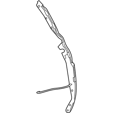 84280-0R010 Genuine Toyota Sensor Assembly, Power B