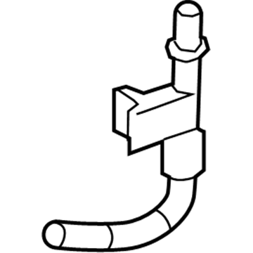 16207-F0010 Genuine Toyota Pipe Sub-Assembly, Water