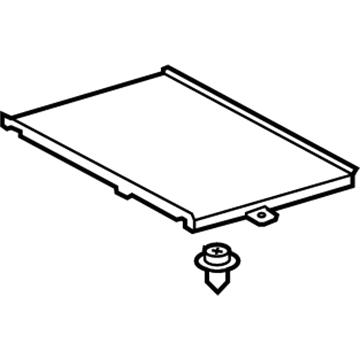 2020 Toyota Sienna Center Console Base