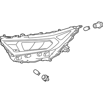 Toyota RAV4 Headlight - Guaranteed Genuine Toyota Parts