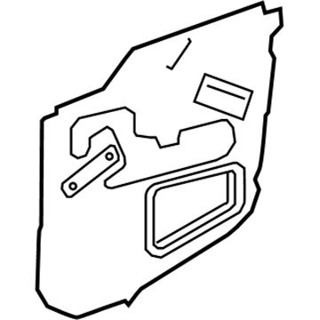 67831-06131 Genuine Toyota Cover, Front Door Service Hole