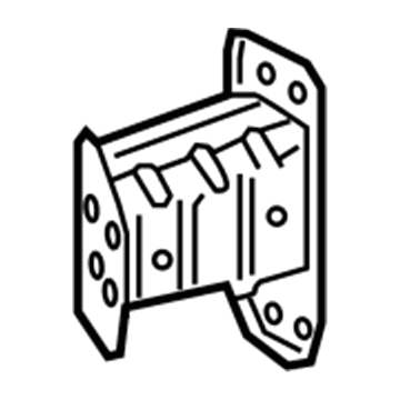 57013-F4010 Genuine Toyota Bracket Sub-Assembly, Front