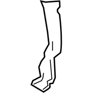 61626-0R030 Genuine Toyota Extension, Quarter Panel