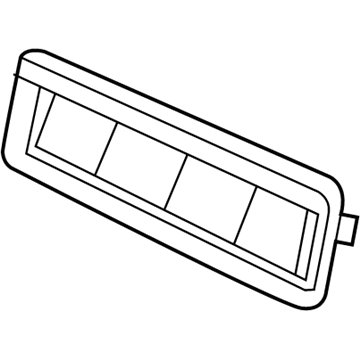 62930-04040 Genuine Toyota Duct Assembly, Quarter V