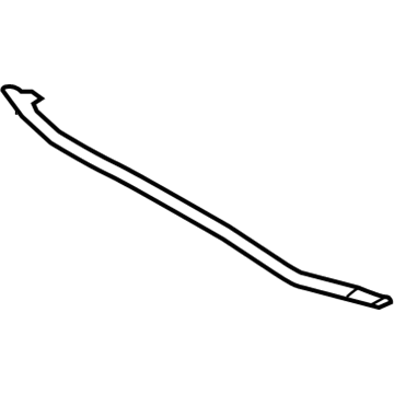 53395-47040 Genuine Toyota Seal, Hood To Front End Panel