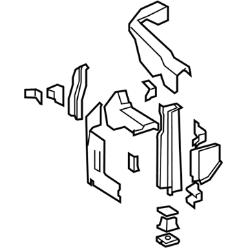 Toyota Land Cruiser Radiator Support