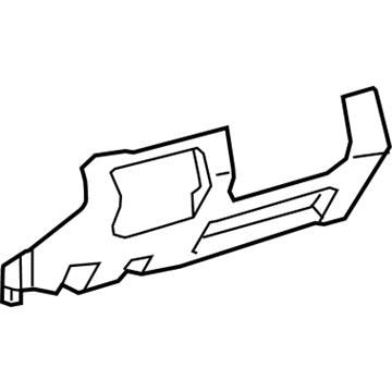 55045-04050-C0 Genuine Toyota Panel Sub-Assembly, Inst