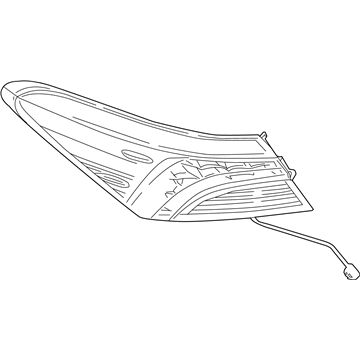 2020 Toyota Camry Tail Light | Low Price at ToyotaPartsDeal