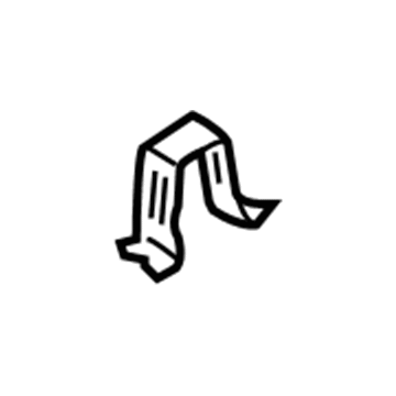 53821-08010 Genuine Toyota Bracket, Front Fender