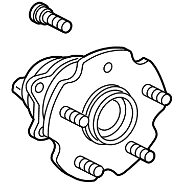 2021 Toyota Corolla Wheel Hub | Lowest Price at ToyotaPartsDeal