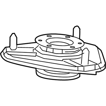 48609-F4010 Genuine Toyota Support Sub-Assembly, Front