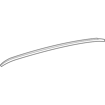 75555-06090 Genuine Toyota MOULDING, Roof Side