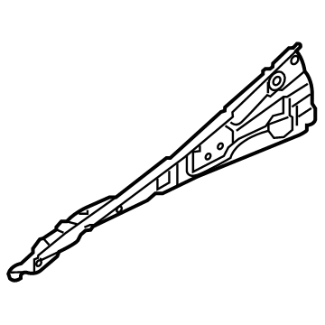 53706-WB001 Genuine Toyota Member Sub-Assembly, Front