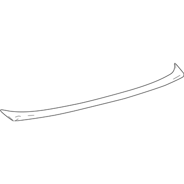 76085-06170 Genuine Toyota Spoiler Sub-Assembly, Rear
