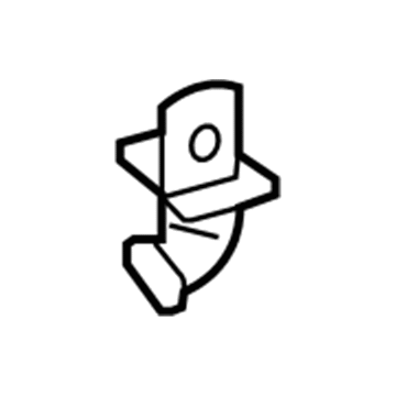 62489-60020 Genuine Toyota Clip, Roof Side Inner