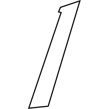 75922-04010 Genuine Toyota Tape, Black Out