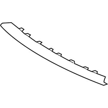 53122-06040 Genuine Toyota Radiator Grille Moulding