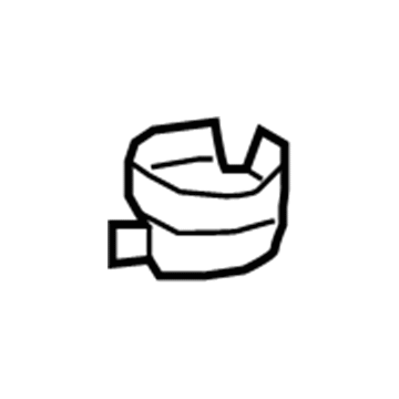 52414-0R020 Genuine Toyota Pad, Front Bumper Guard