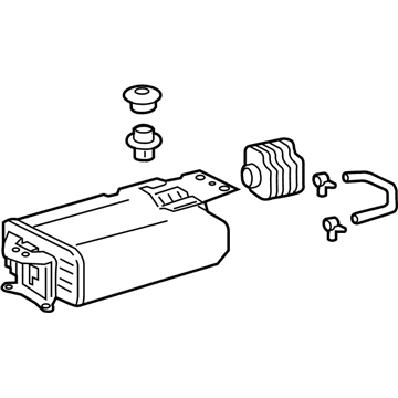 77740-0E080 Genuine Toyota CANISTER Assembly, CHARC