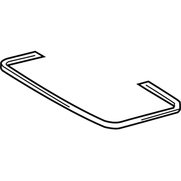 63251-AE010 Genuine Toyota Weatherstrip, Sliding Roof