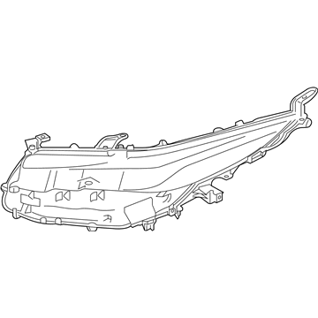 Toyota Prius Prime Headlight - Guaranteed Genuine Toyota Parts