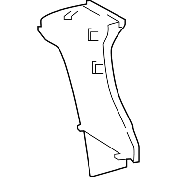 81497-47030 Genuine Toyota Cover, Rear Combination