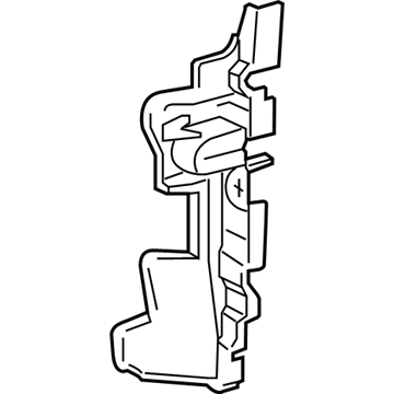 53294-0E090 Genuine Toyota DEFLECTOR, Radiator