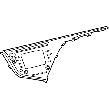 86140-06880 Genuine Toyota Receiver Assembly, Radio