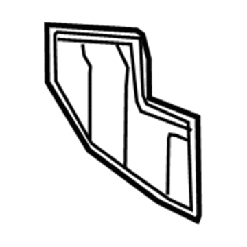 53886-06120 Genuine Toyota Shield, Front Fender Sp