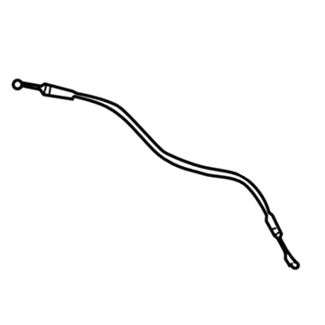 69710-47030 Genuine Toyota Cable Assembly, Front Door