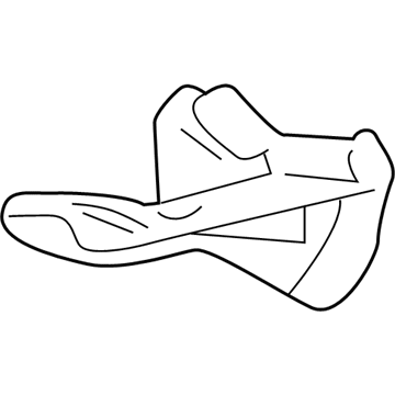 65631-0D051 Genuine Toyota Plate, Rear Wheel House