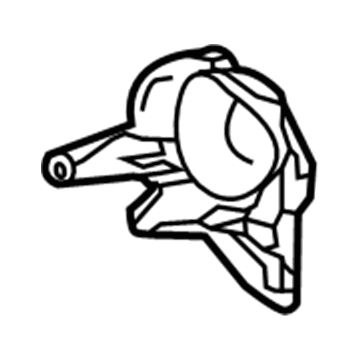 52128-0R070 Genuine Toyota Cover, Front Bumper Hole