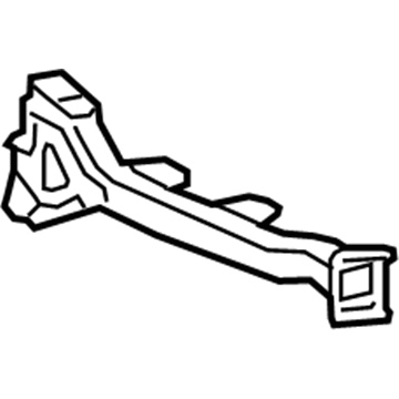 51206-35091 Genuine Toyota CROSSMEMBER Sub-Assembly