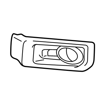 52703-35010 Genuine Toyota MOULDING Sub-Assembly, F