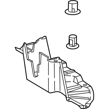 58399-F4010 Genuine Toyota Cover, Floor Under