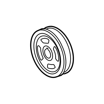 Toyota Camry Crankshaft Pulley - Guaranteed Genuine Toyota Parts