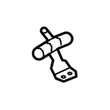 16577-22040 Genuine Toyota Pipe, Radiator