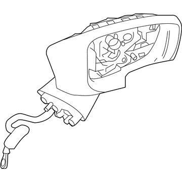 87908-WB006 Genuine Toyota Outer Mirror Actuator Sub-Assembly