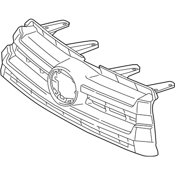 53101-0E240 Genuine Toyota Radiator Grille Sub-Assembly