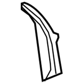 52112-47020 Genuine Toyota Extension, Front Bumper