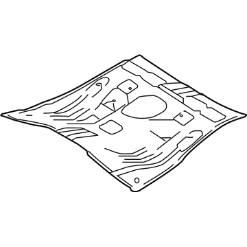 Toyota Corolla Floor Pan - Guaranteed Genuine Toyota Parts