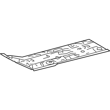 Toyota Prius Prime Floor Pan - Guaranteed Genuine Toyota Parts