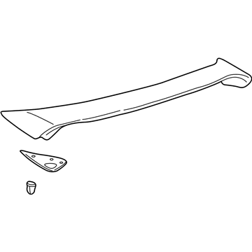 Toyota Camry Spoiler - Guaranteed Genuine Toyota Parts