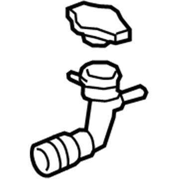 Toyota Camry Fuel Filler Neck - Guaranteed Genuine Toyota Parts