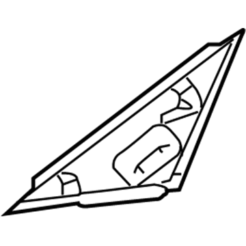 67495-06060 Genuine Toyota Cover, Front Door Front Lw