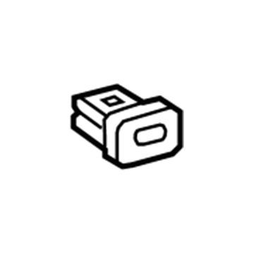 90189-A0007 Genuine Toyota GROMMET, Screw