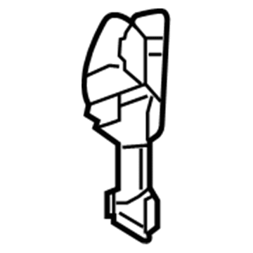 53293-48060 Genuine Toyota Deflector, Radiator Side, RH