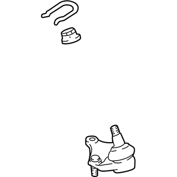 43330-09A30 Genuine Toyota Lower Ball Joint Assembly